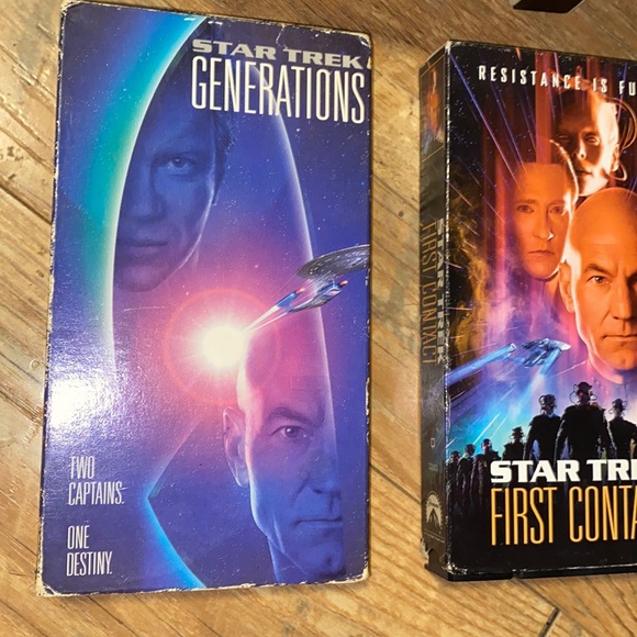 Paramount | Media | 8 Star Trek Vhs Tapes Collection | Poshmark